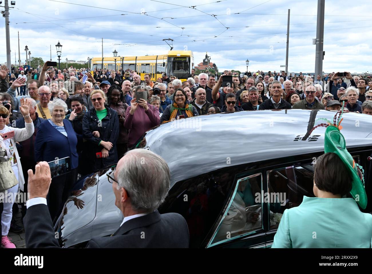 Alexander Prinz von Sachsen Herzog zu Sachsen bei der Ankunft zur ...