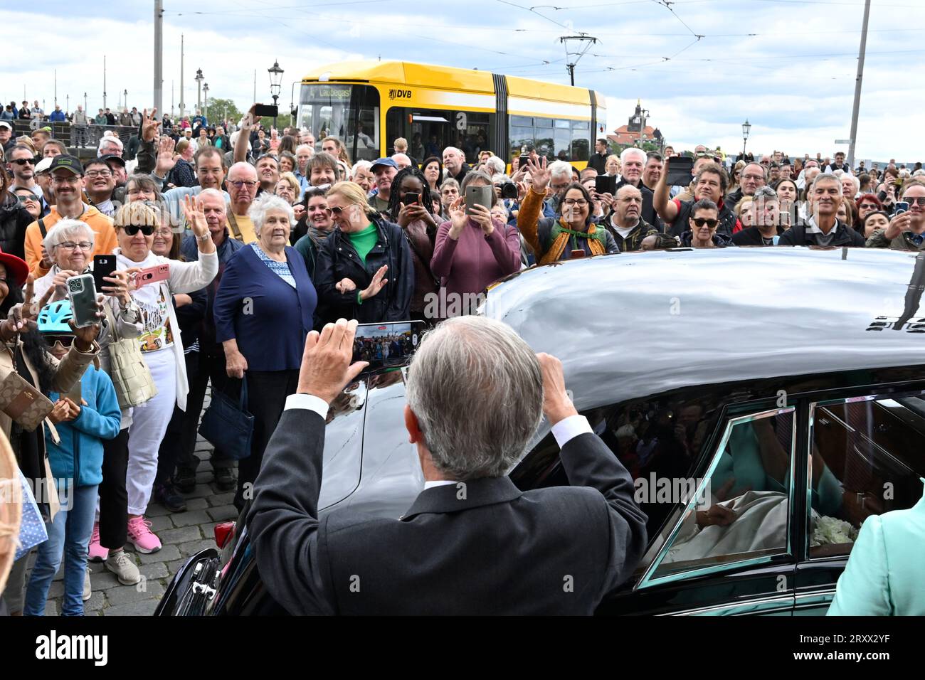 Alexander Prinz von Sachsen Herzog zu Sachsen bei der Ankunft zur ...