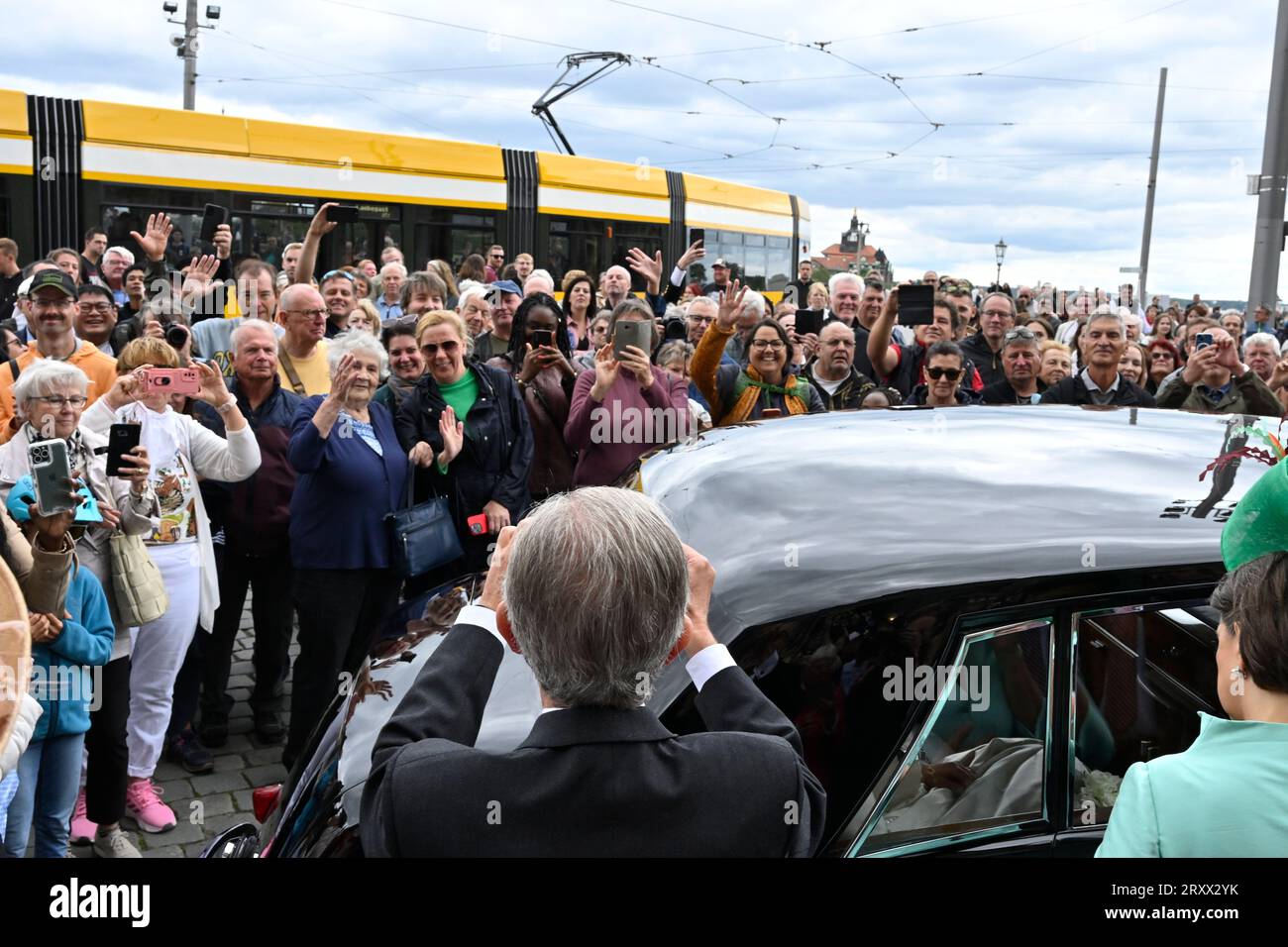 Alexander Prinz von Sachsen Herzog zu Sachsen bei der Ankunft zur ...