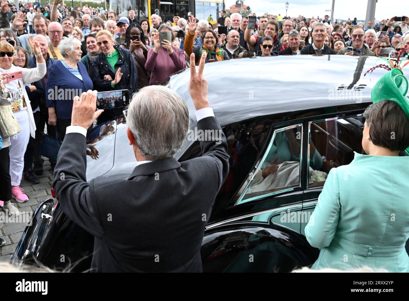 Alexander Prinz von Sachsen Herzog zu Sachsen bei der Ankunft zur ...