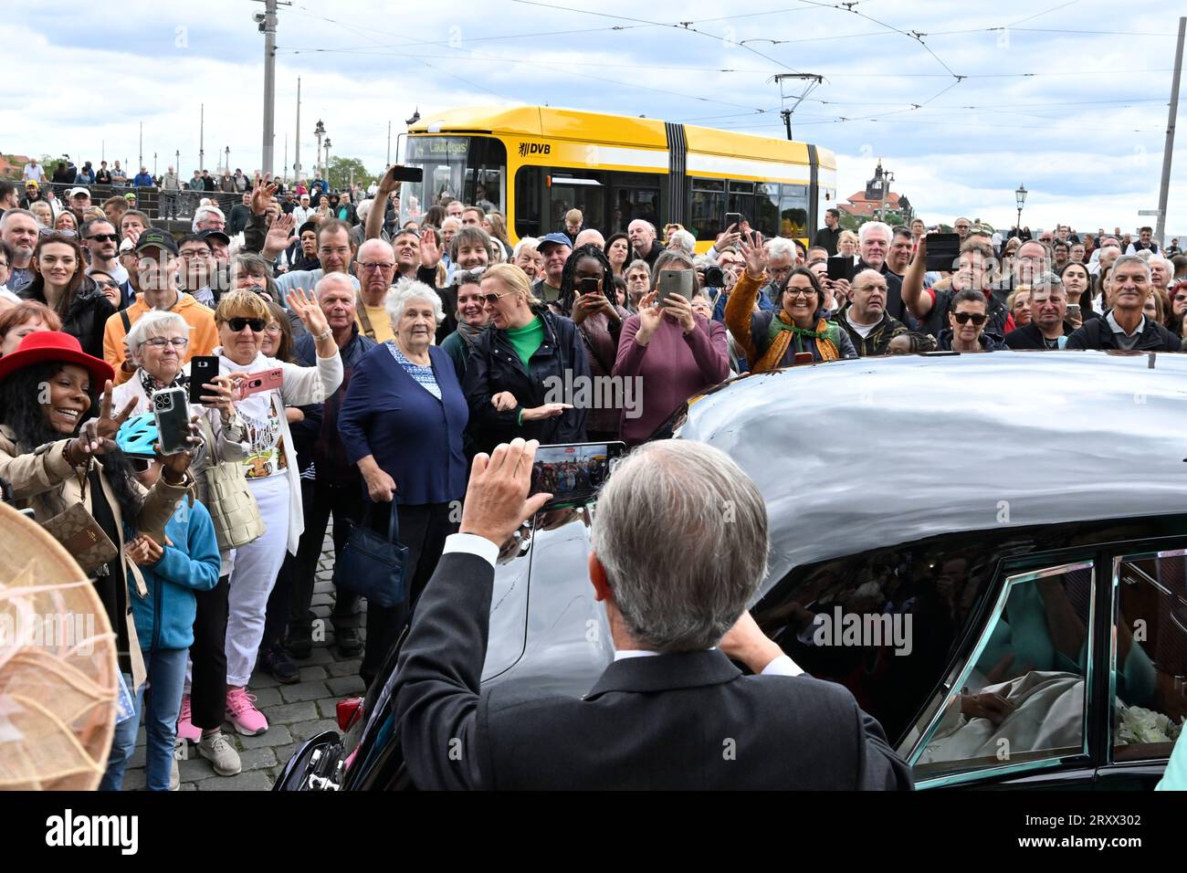 Alexander Prinz von Sachsen Herzog zu Sachsen bei der Ankunft zur ...