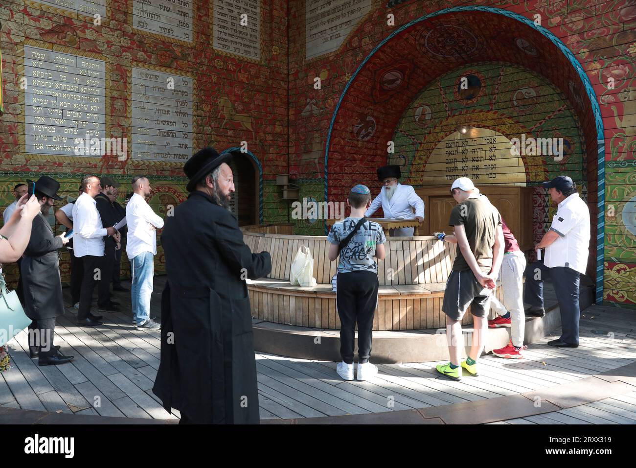 KYIV, UKRAINE - SEPTEMBER 24, 2023 - Chief Rabbi of Kyiv and Ukraine ...