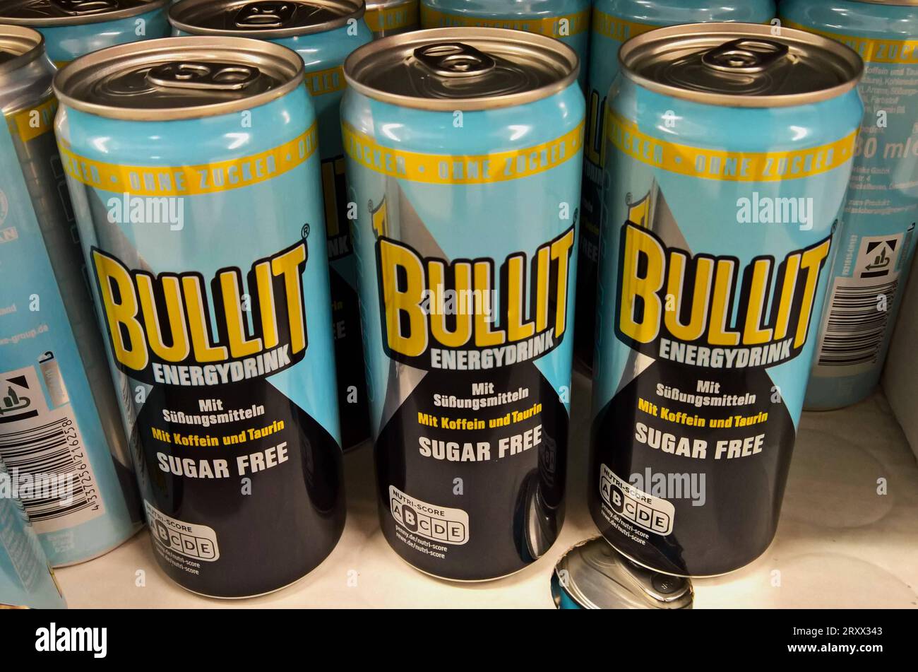Bullit Energydrink Dose, Sugar Free, im Sortiment von Discounter Penny ...