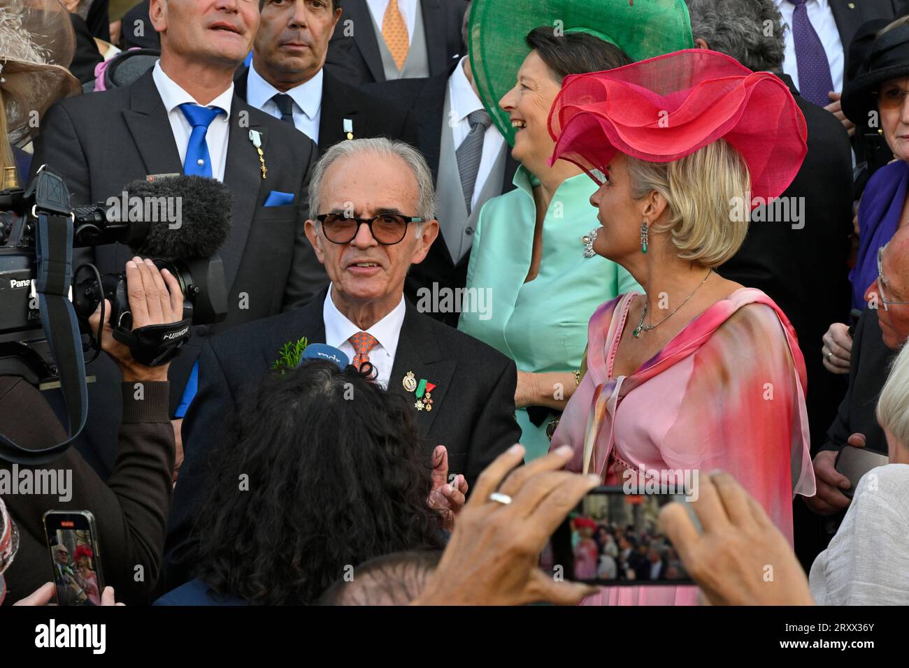 Alexander Prinz von Sachsen Herzog zu Sachsen und Ewa de Saporta nach ...