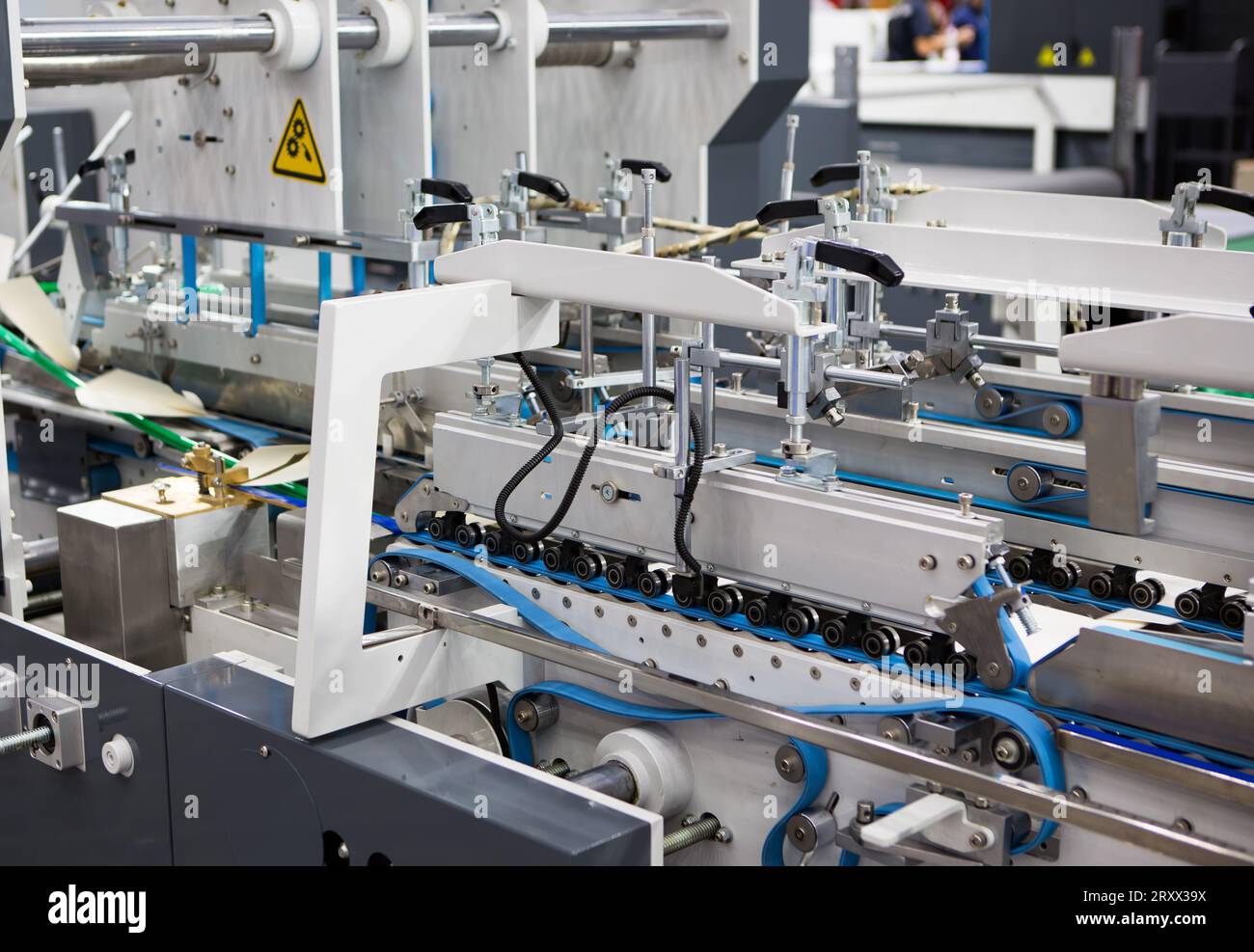 Production of automatic box folder gluer machine for box or carton ...