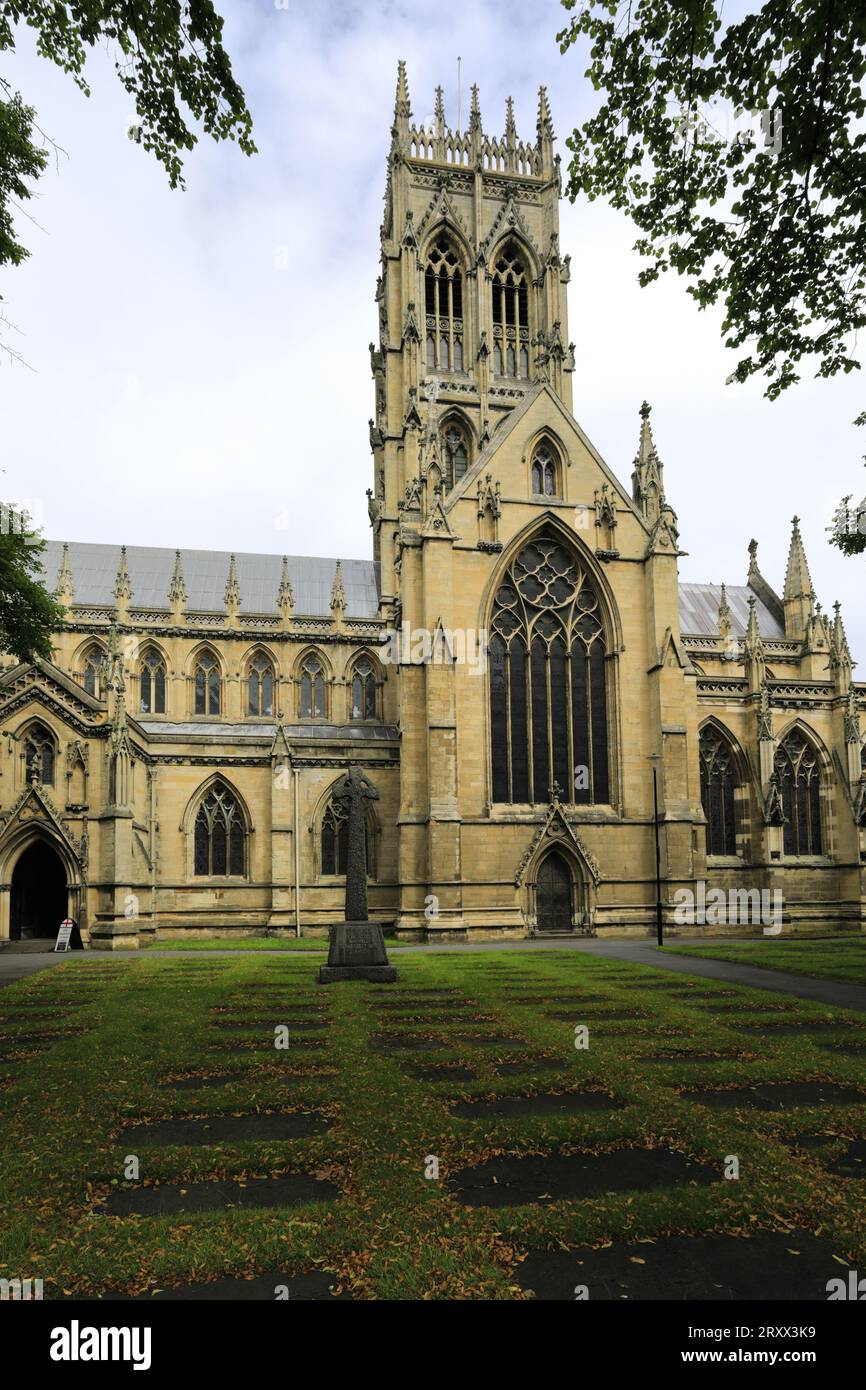 The Minster Church of St George in Doncaster, South Yorkshire, England ...