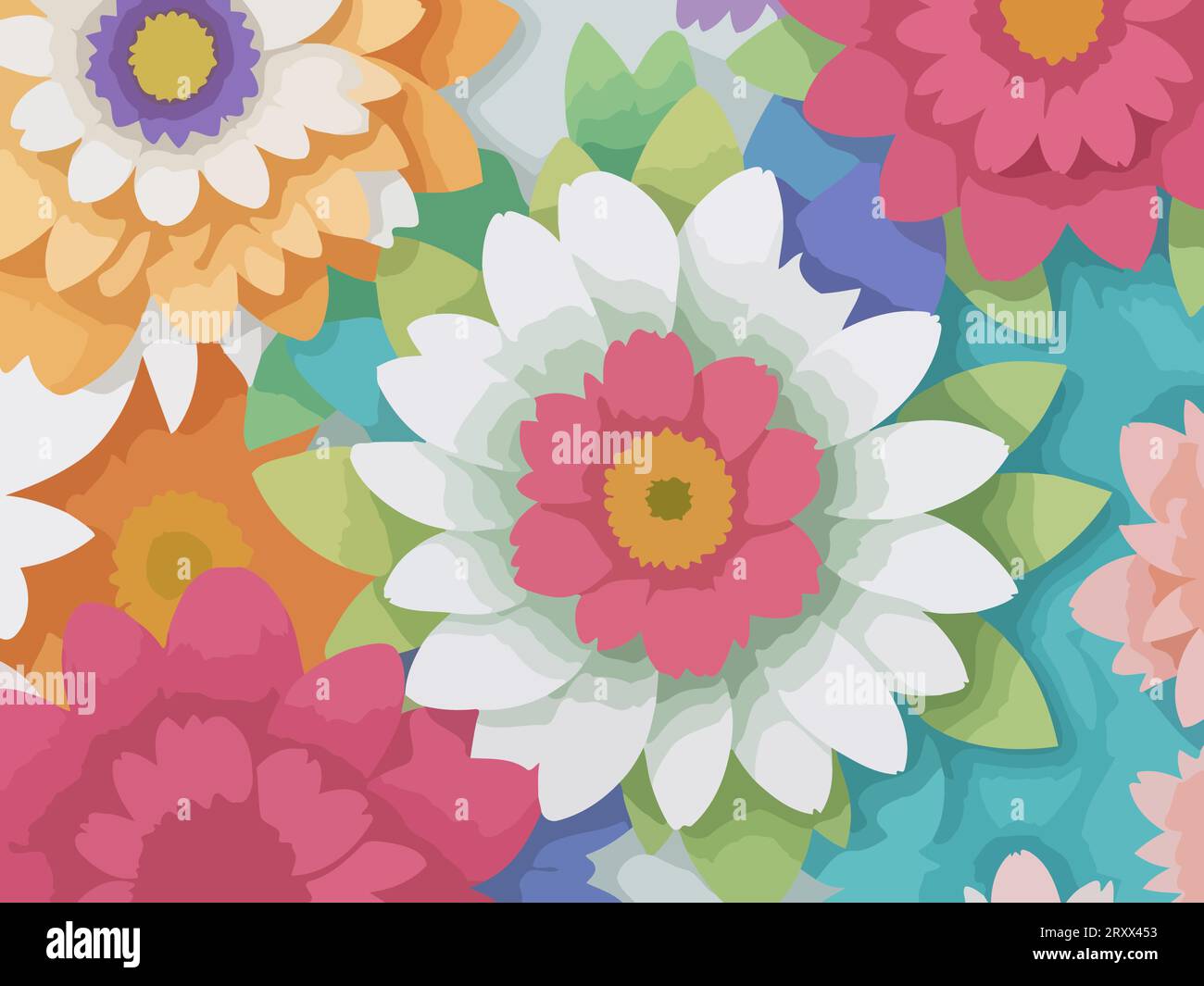 Blooming rose vector vectors hi-res stock photography and images - Alamy