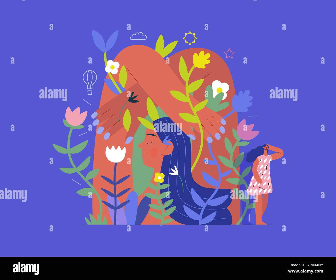 Surrounded by graffiti Stock Vector Images - Alamy
