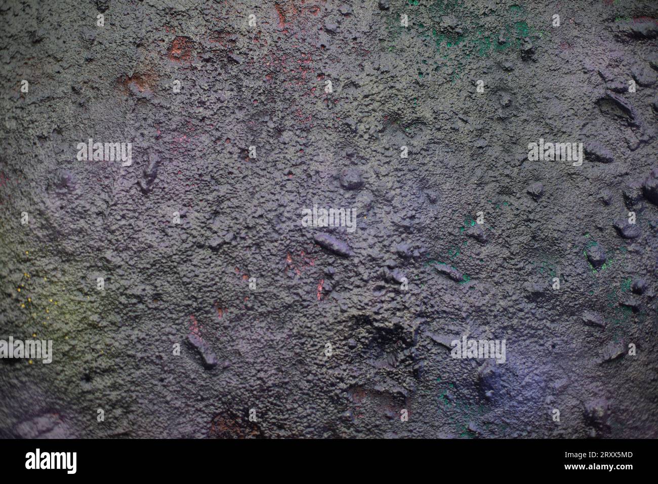 Fragment of graffiti. Trace of spray paint on wall. Spray paint ...