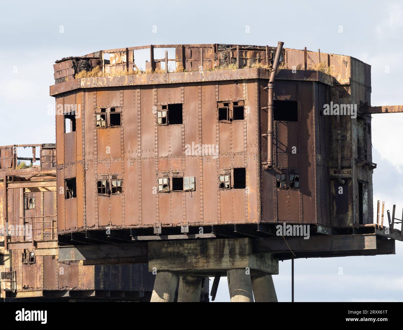 Maunsell Sea Forts in the Thames estuary Stock Photo - Alamy