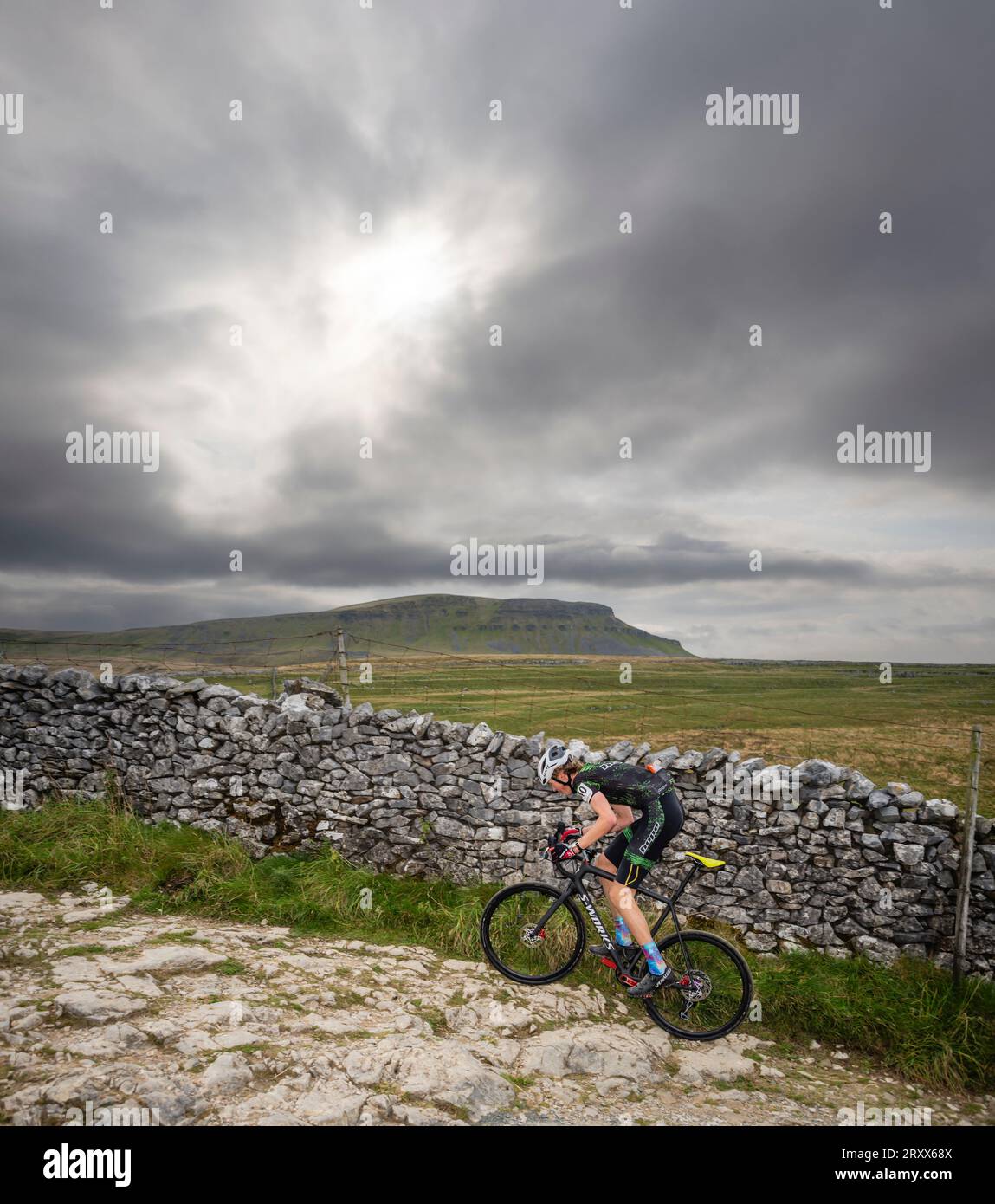William Weatherill, Hope Factory Racing, riding the 3 Peaks cyclocross ...