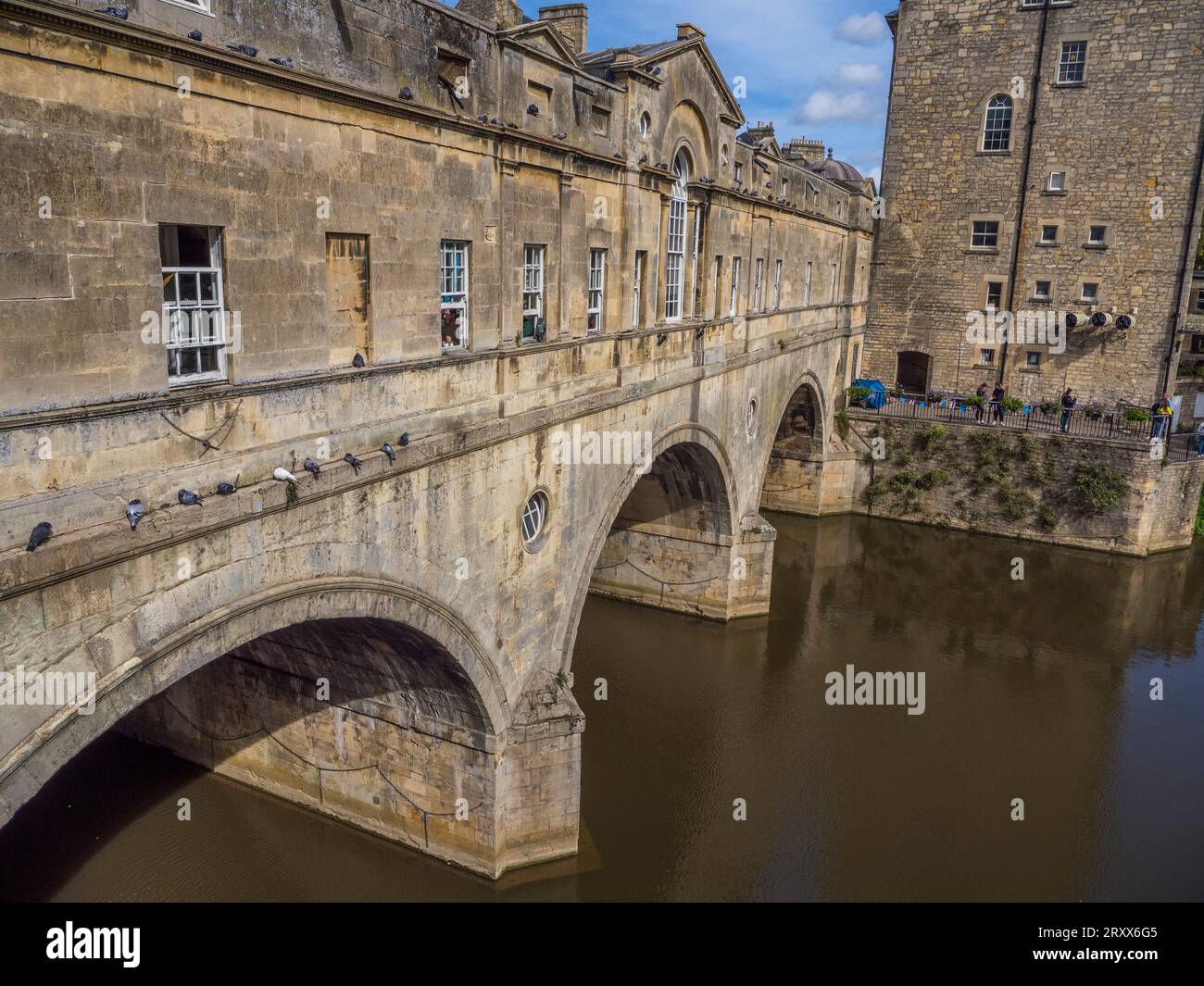 Pulteney Bridge, Historic Bridge, River Avon, Bath, Somerset, England ...