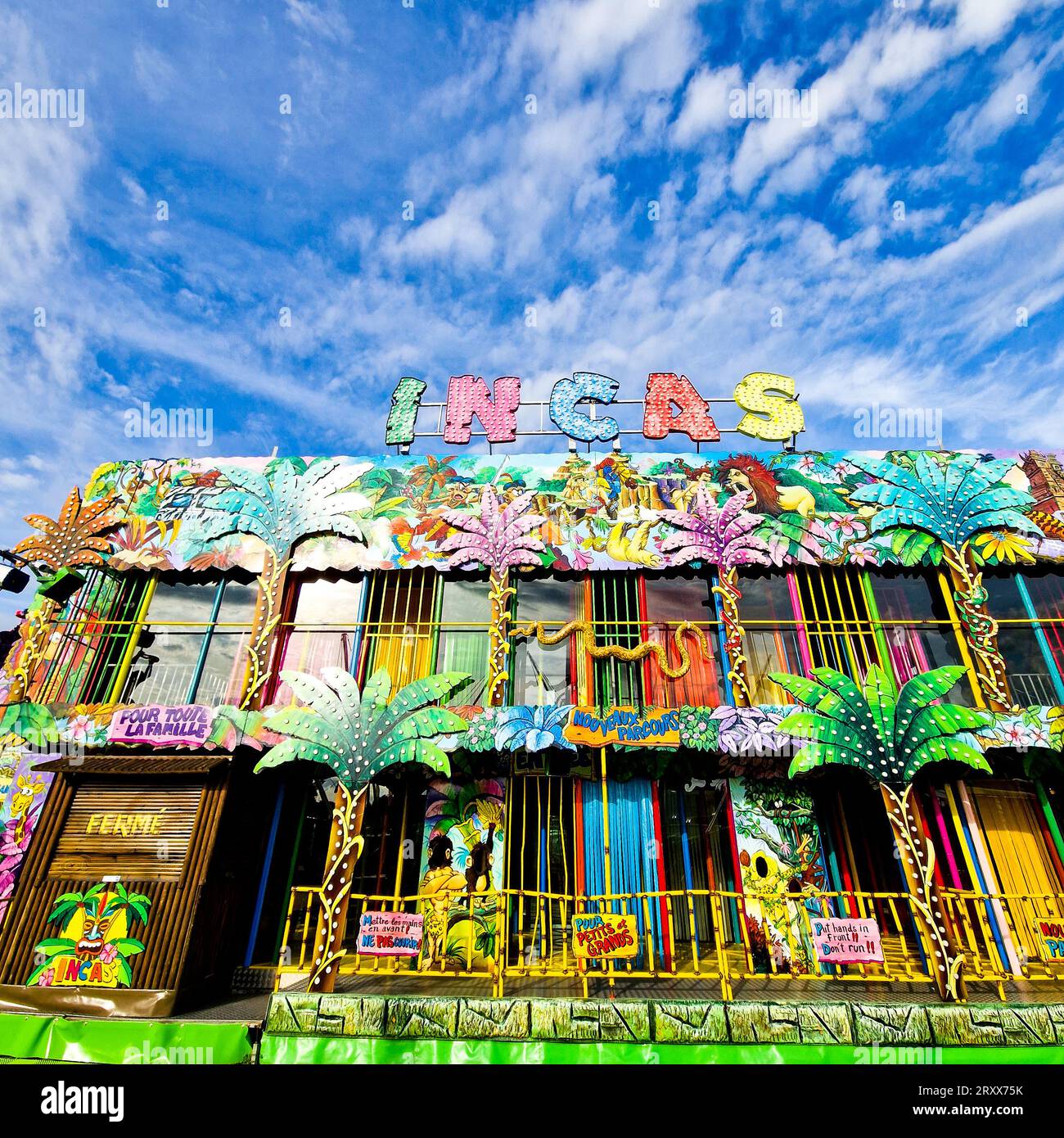 Merry go-round fair, Lille, Nord, Hauts-de-France, France Stock Photo ...