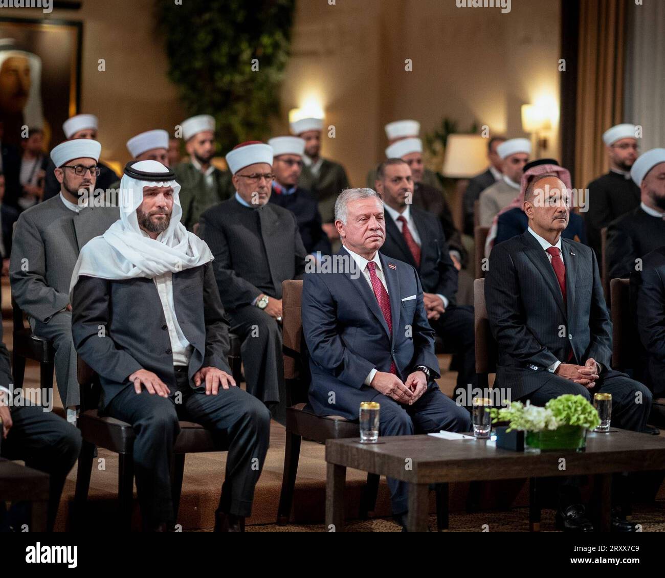 Jordan s King Abdullah II attends attends a ceremony marking the ...