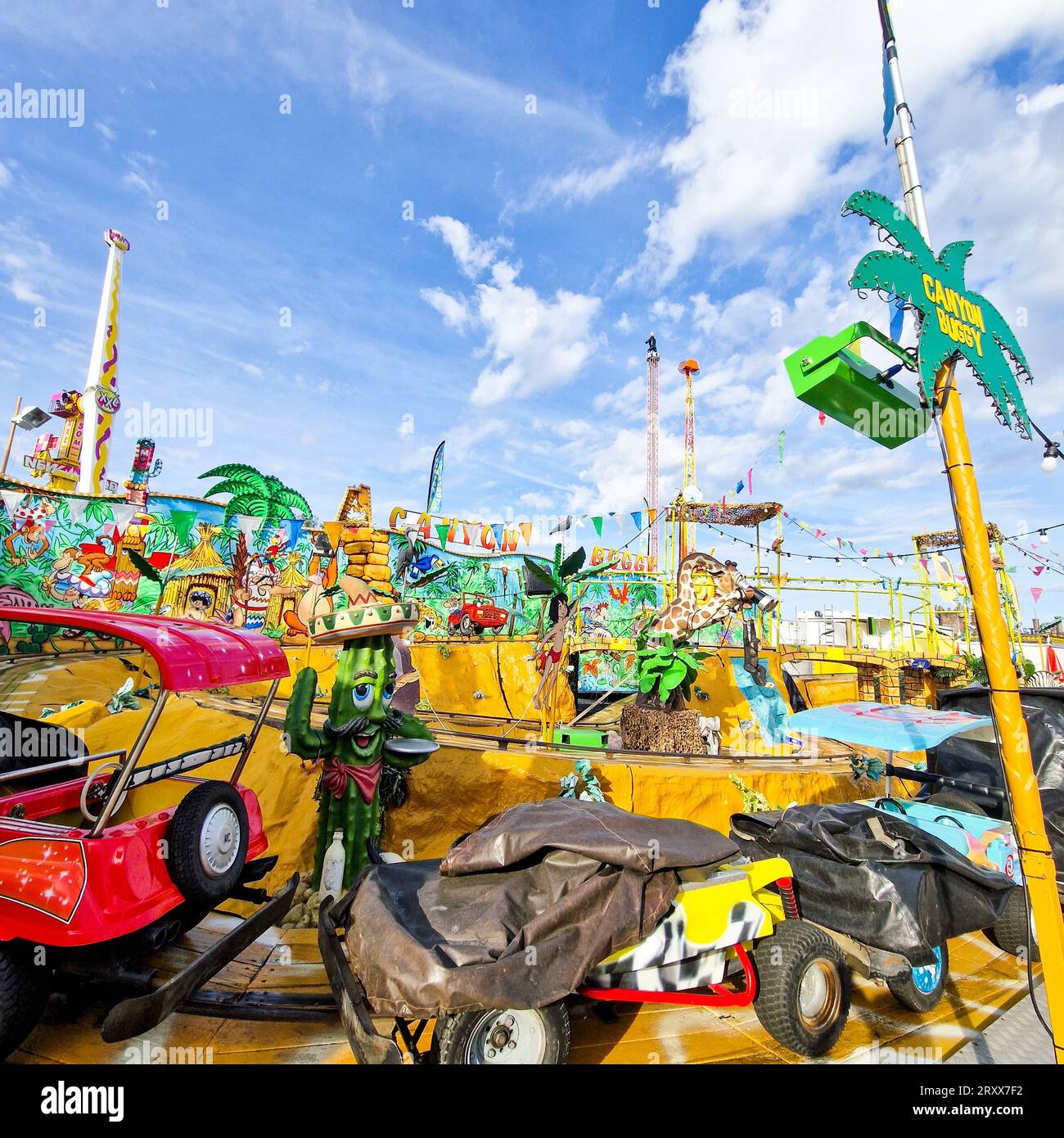 Merry go-round fair, Lille, Nord, Hauts-de-France, France Stock Photo ...