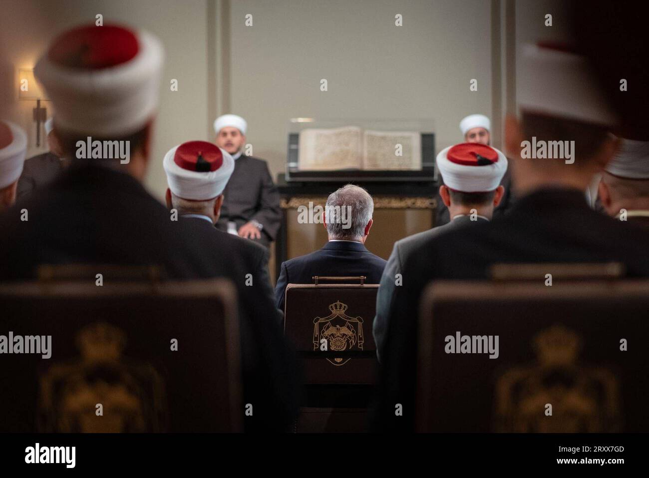 Jordan s King Abdullah II attends attends a ceremony marking the ...