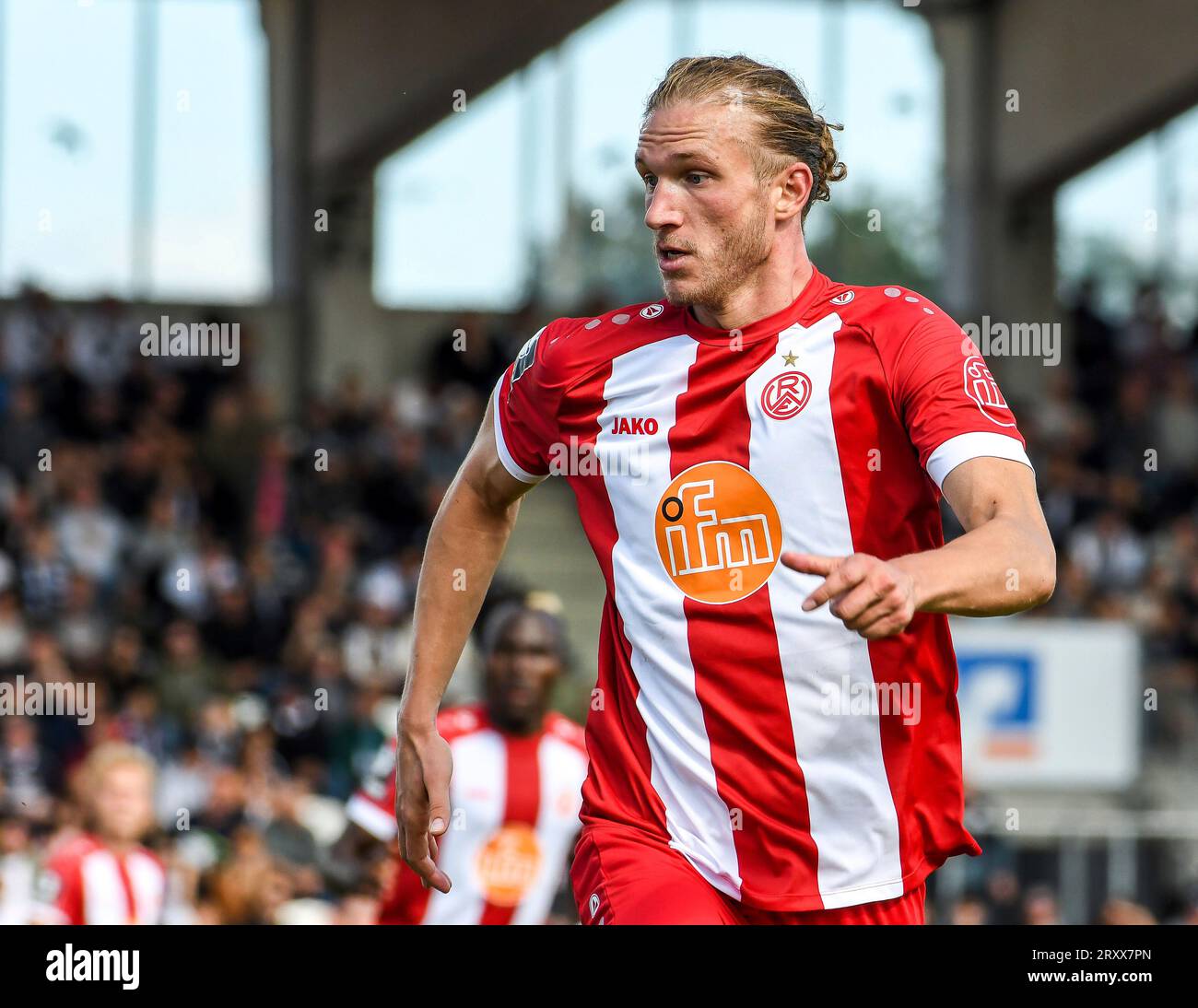 24.09.2023, Donaustadion, Ulm, GER, 3. Liga, SSV Ulm 1846 vs Rot-Weiss ...