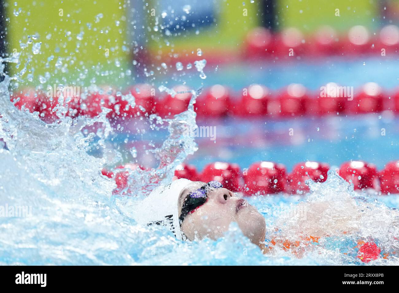 Womens 100m backstroke final hi-res stock photography and images - Alamy