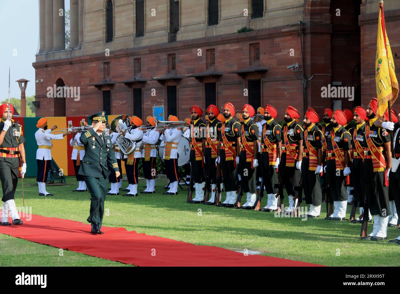 Chief of Staff of the Republic of Korea Army General Park, Jeong Hwan ...