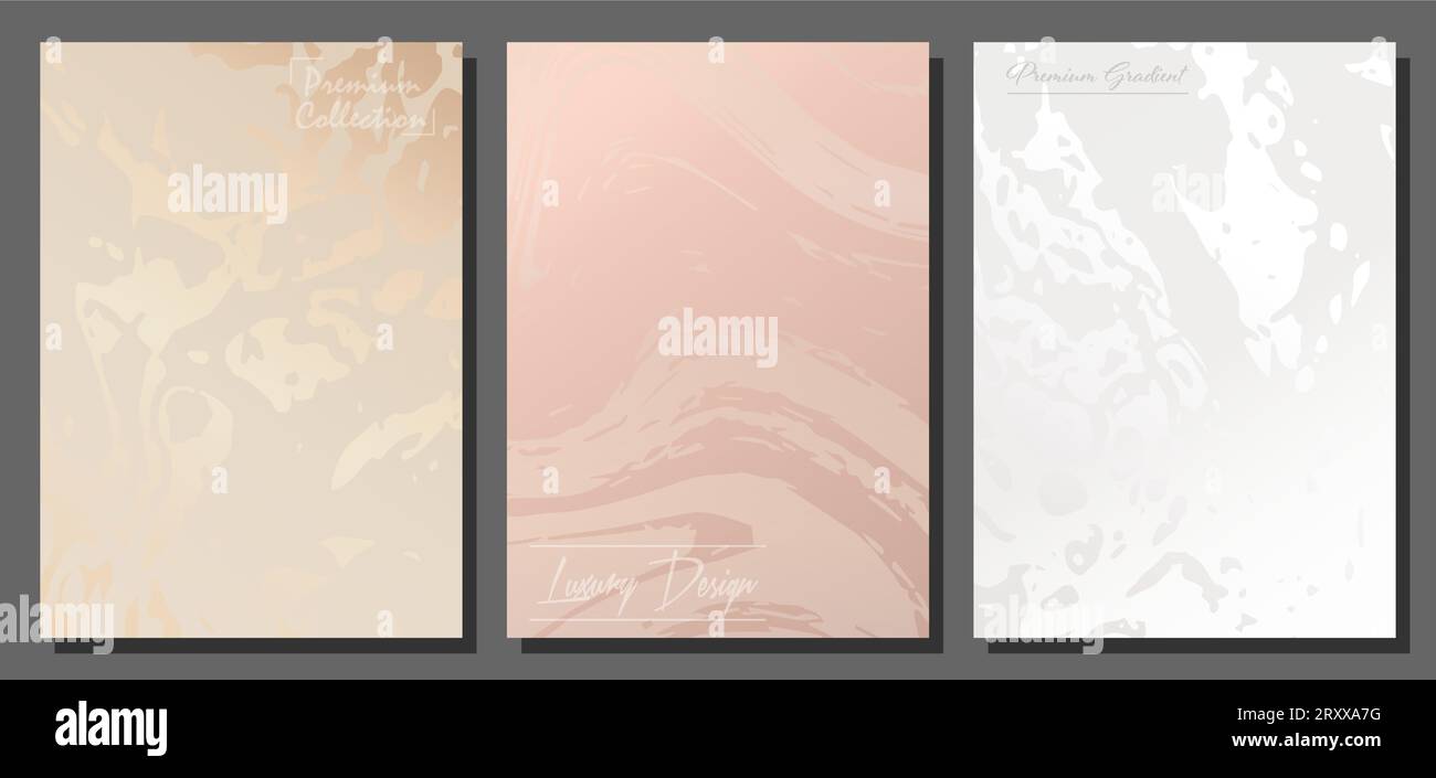 A set of luxury designs. A collection of premium templates for the ...