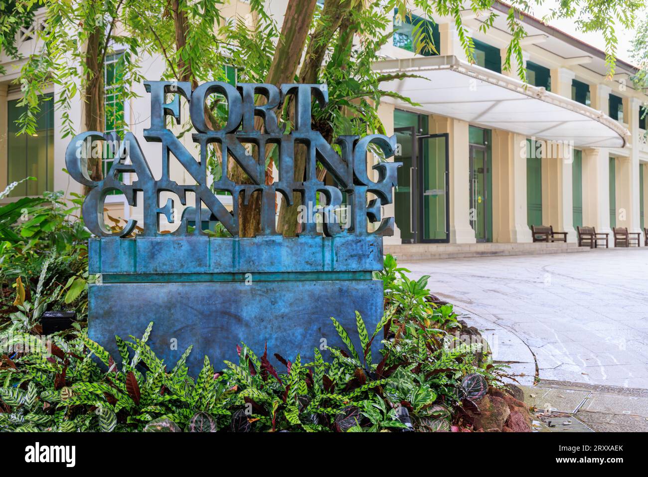 Fort Canning Arts Centre in Fort Canning Park, Singapore Stock Photo ...