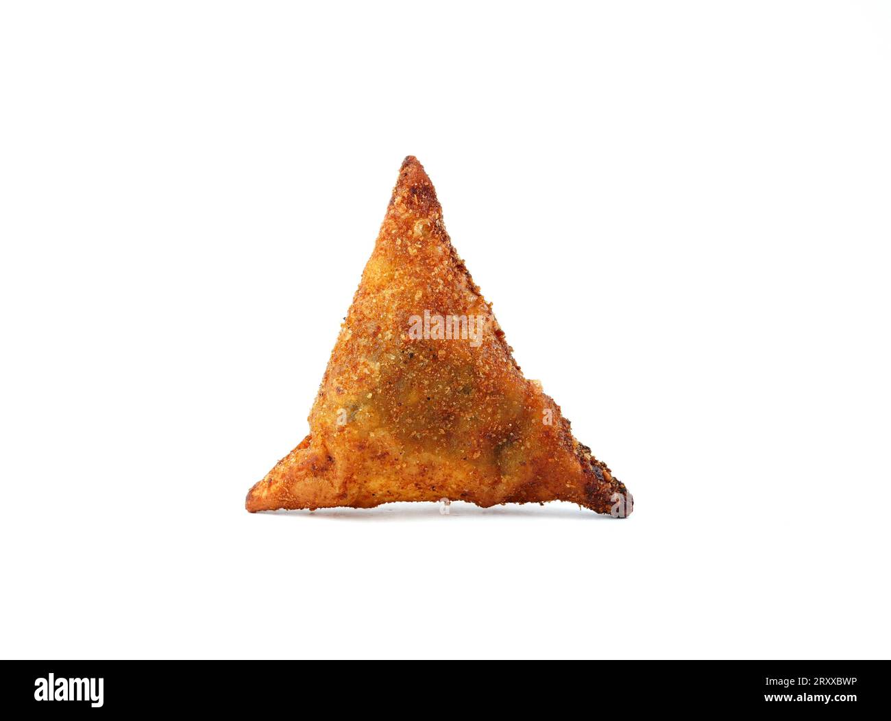 Crispy Samoosa on a white background Stock Photo - Alamy