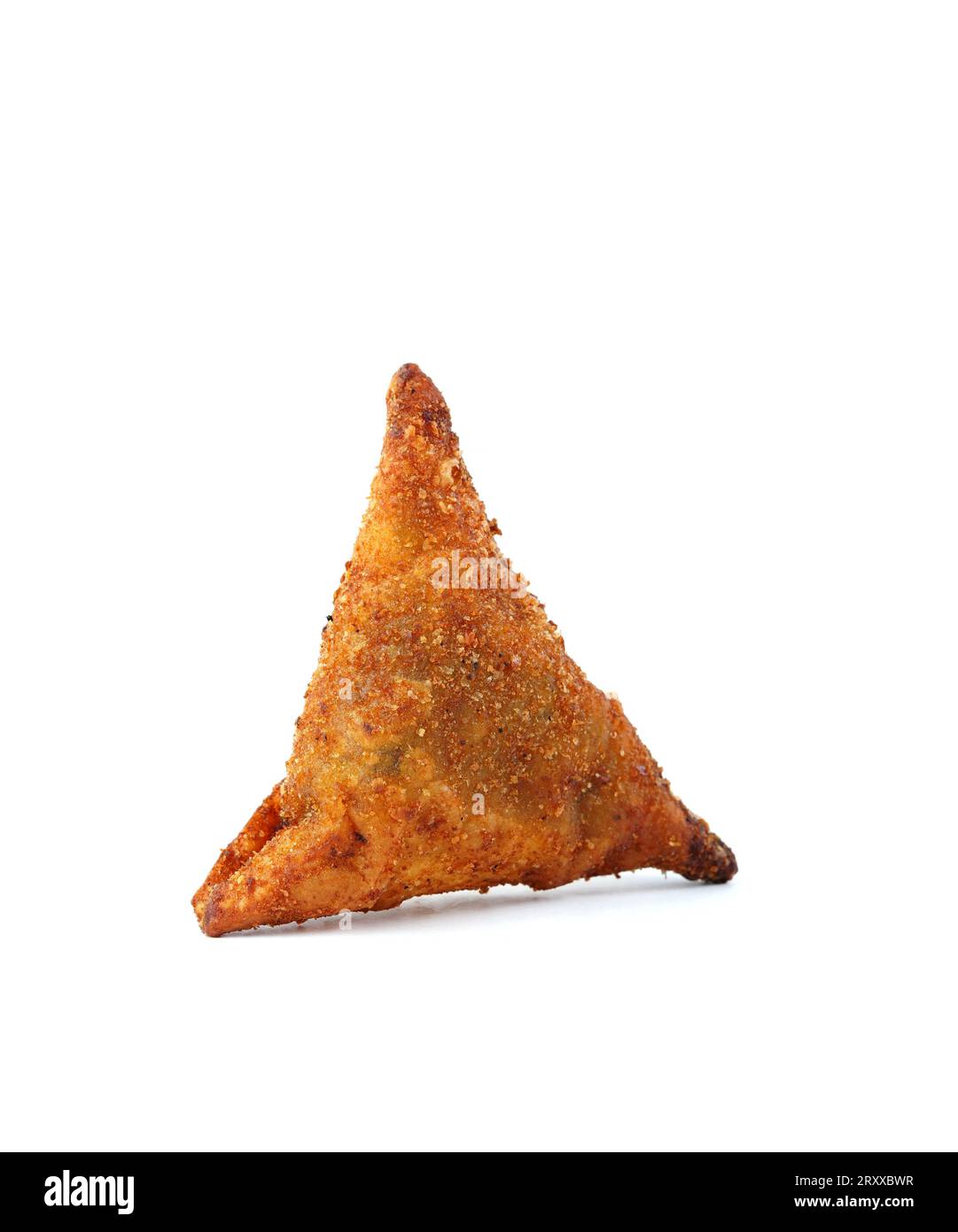 Crispy Samoosa on a white background Stock Photo - Alamy