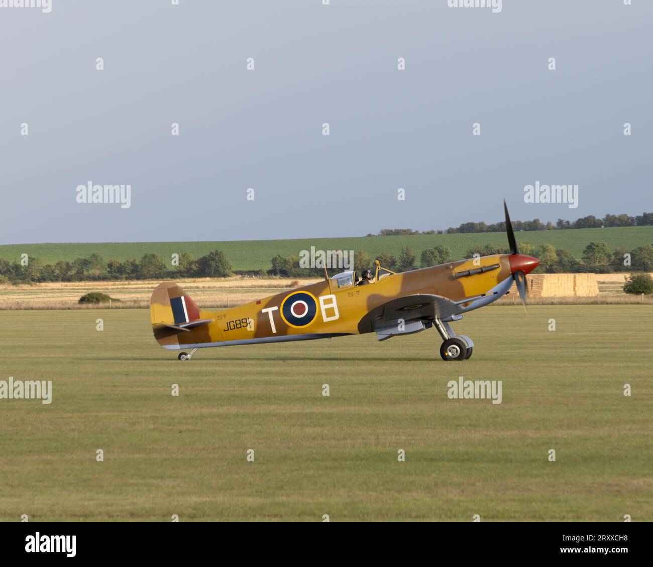 Supermarine Spitfire Mk.Vc JG891 at the 2023 Battle of Britain Air Show ...