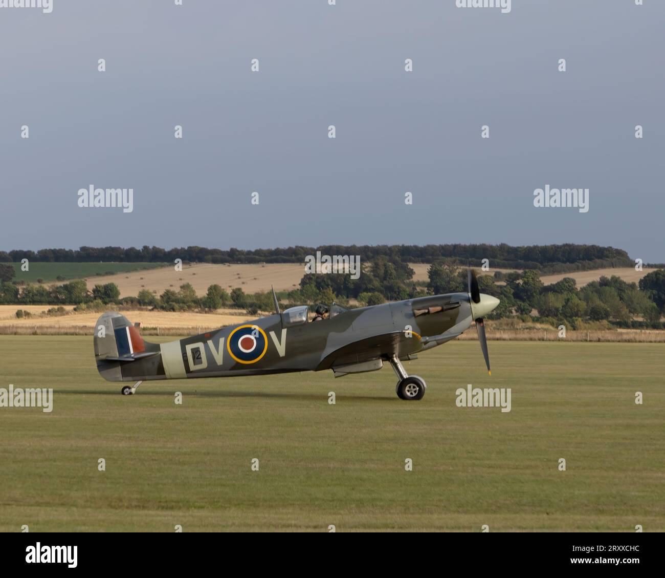 Supermarine Spitfire Mk.Vc fighter aircraft EE602 at the 2023 Battle of ...