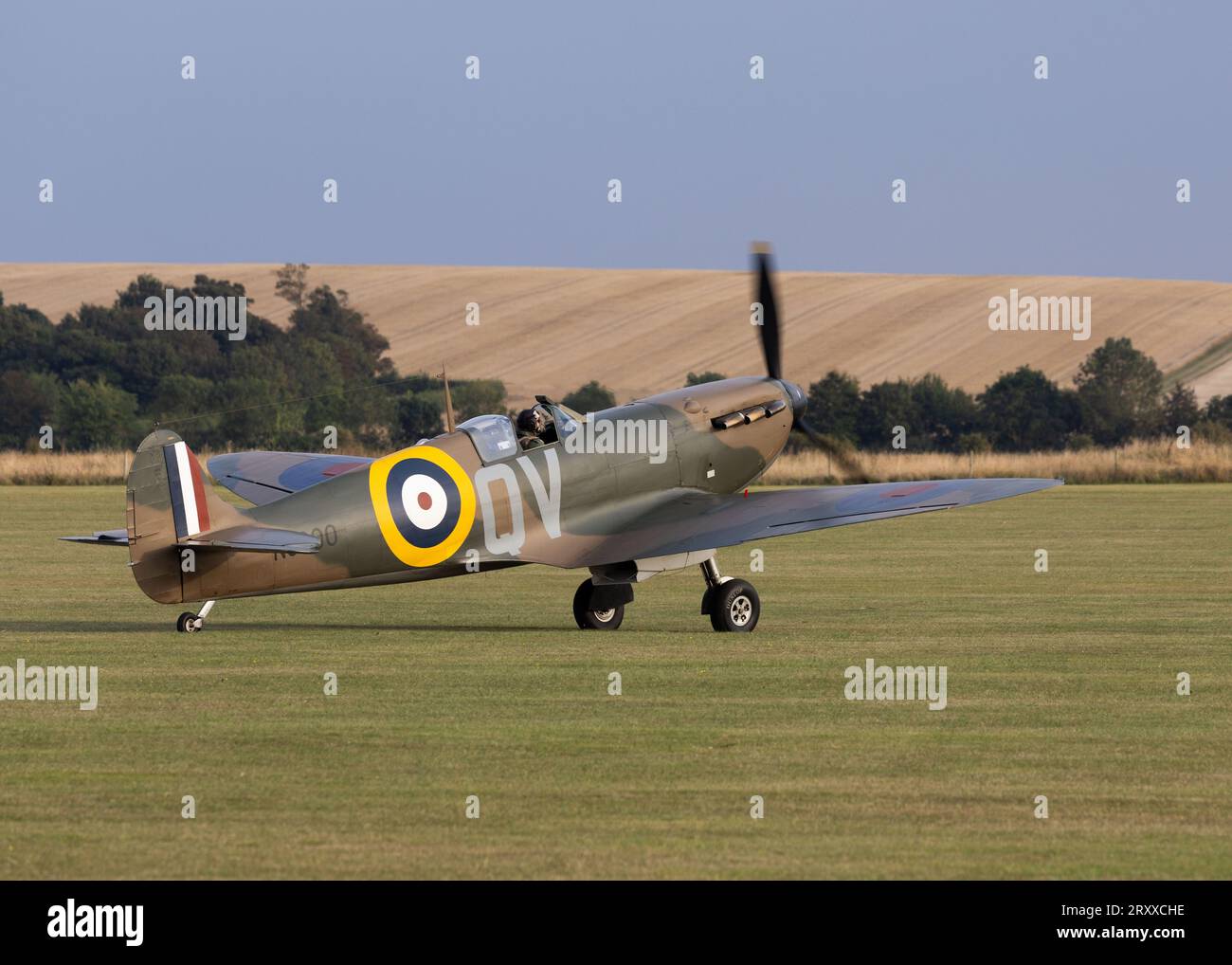Supermarine Spitfire Mk.Vc fighter aircraft EE602 at the 2023 Battle of ...