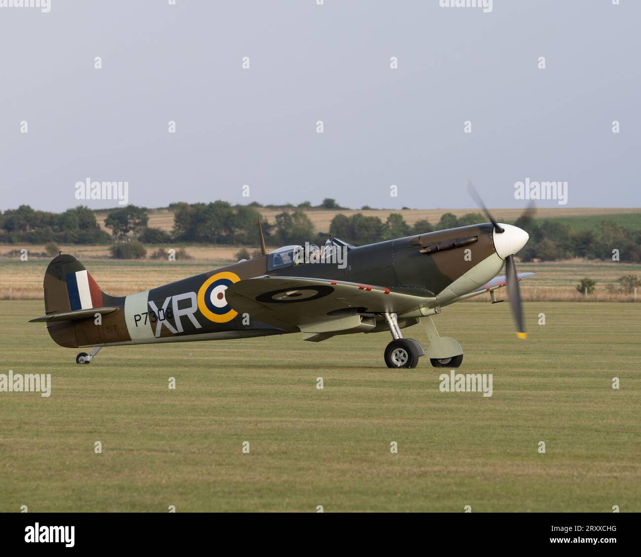 Supermarine Spitfire Mark IIa PT7306 at the 2023 Battle of Britain Air ...