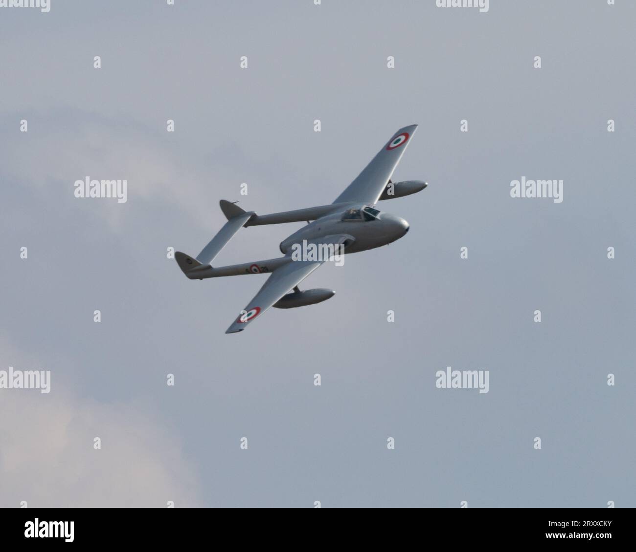 De Havilland Vampire FB6 jet fighter of the Norwegian Historic Flight ...