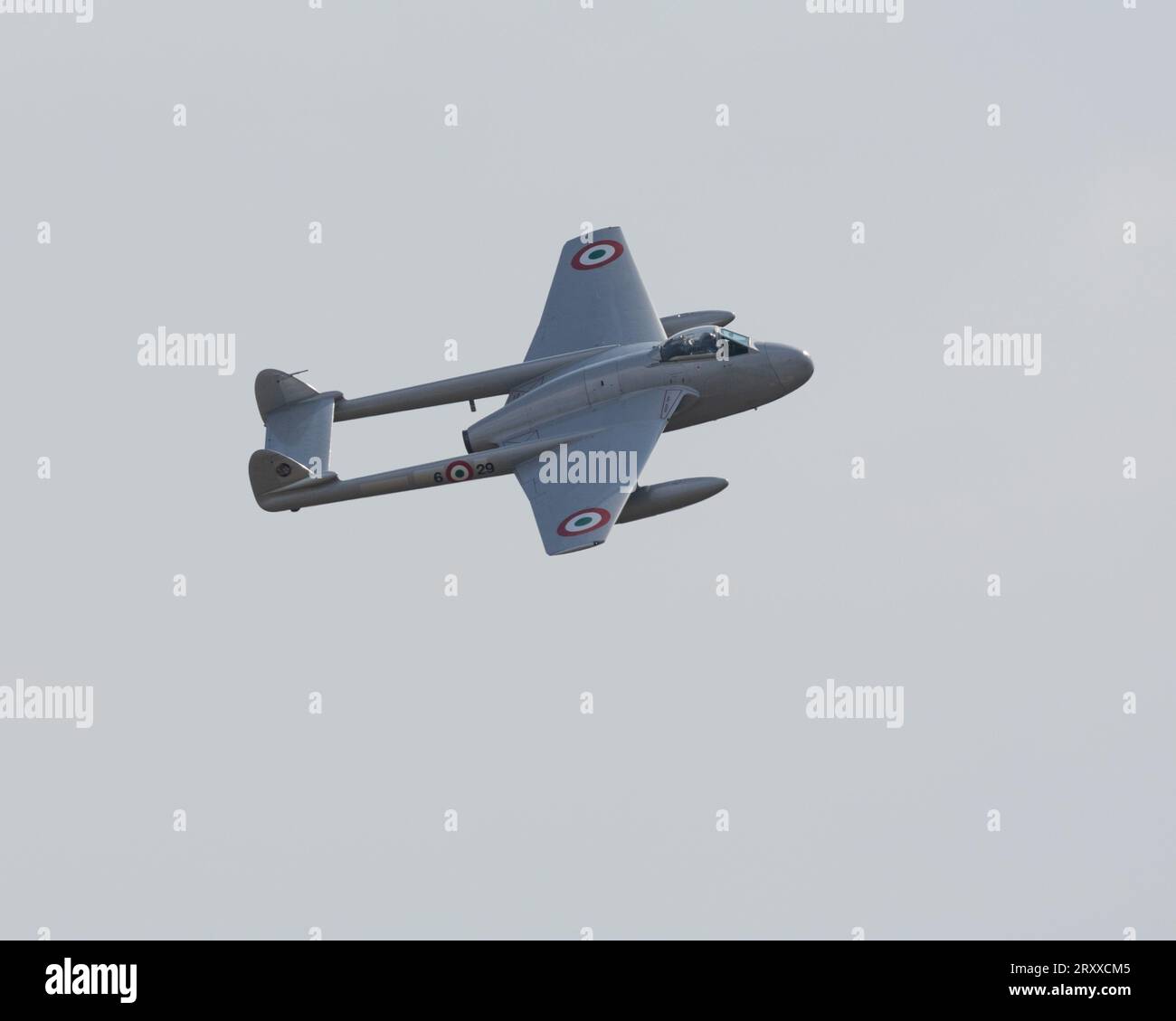 De Havilland Vampire FB6 jet fighter of the Norwegian Historic Flight ...