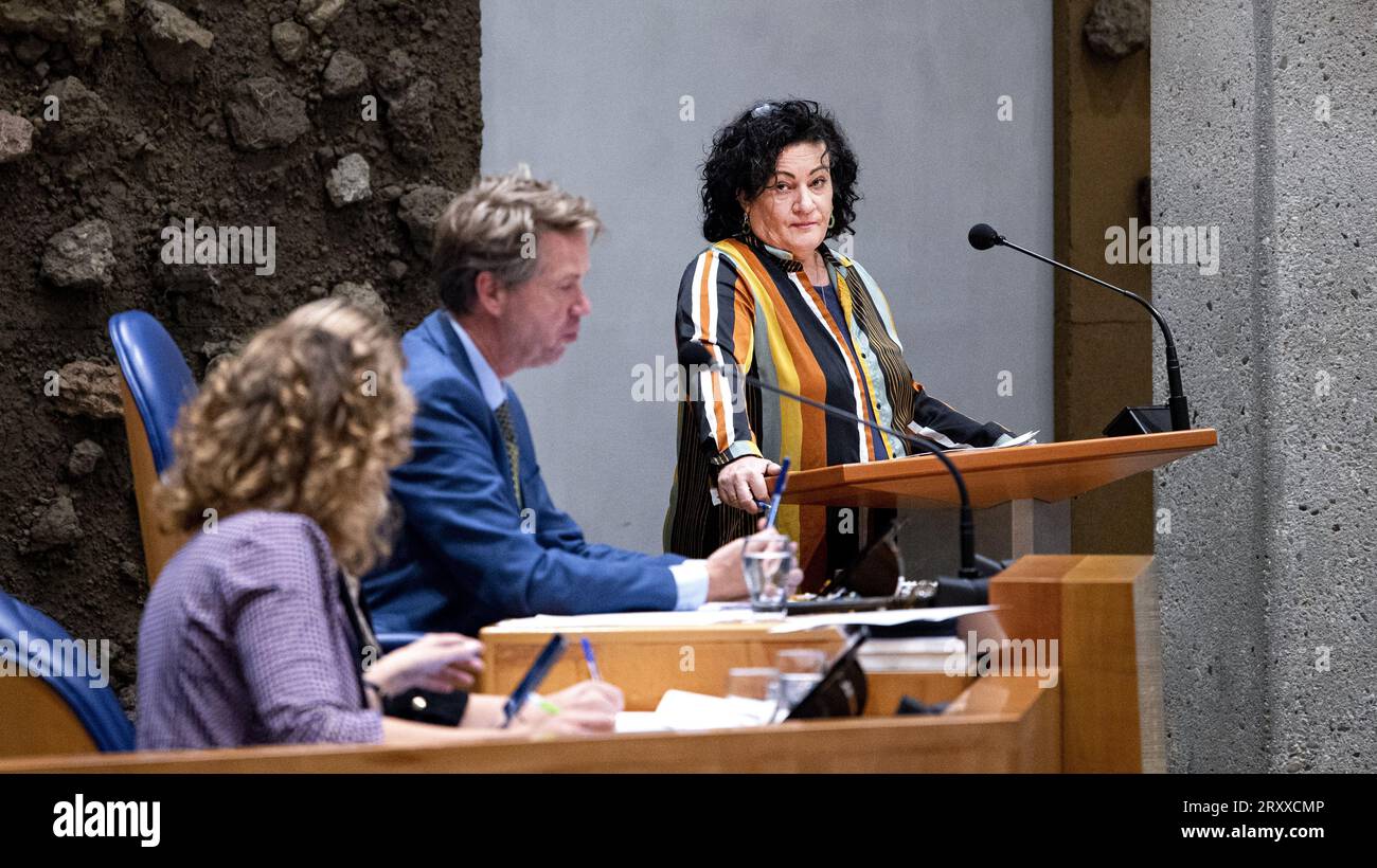 THE HAGUE - Caroline van der Plas (BBB) during the continuation of the ...