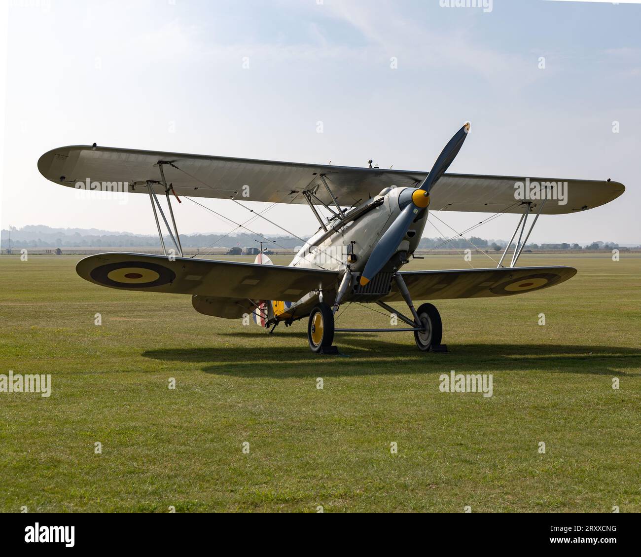 Hawker Nimrod biplane fighter aircraft at the 2023 IWM Battle of ...