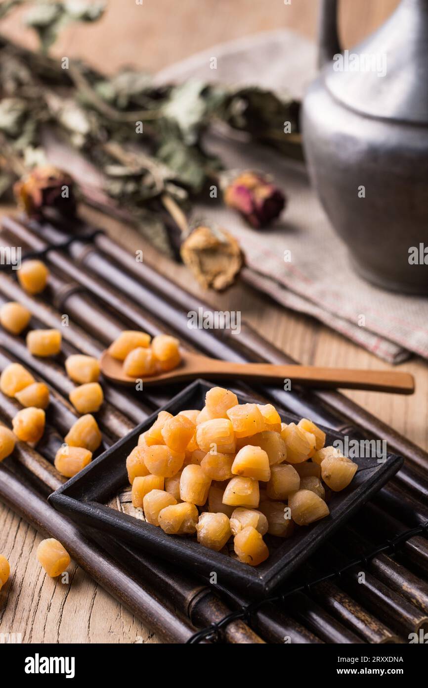 Dried scallop hi-res stock photography and images - Alamy