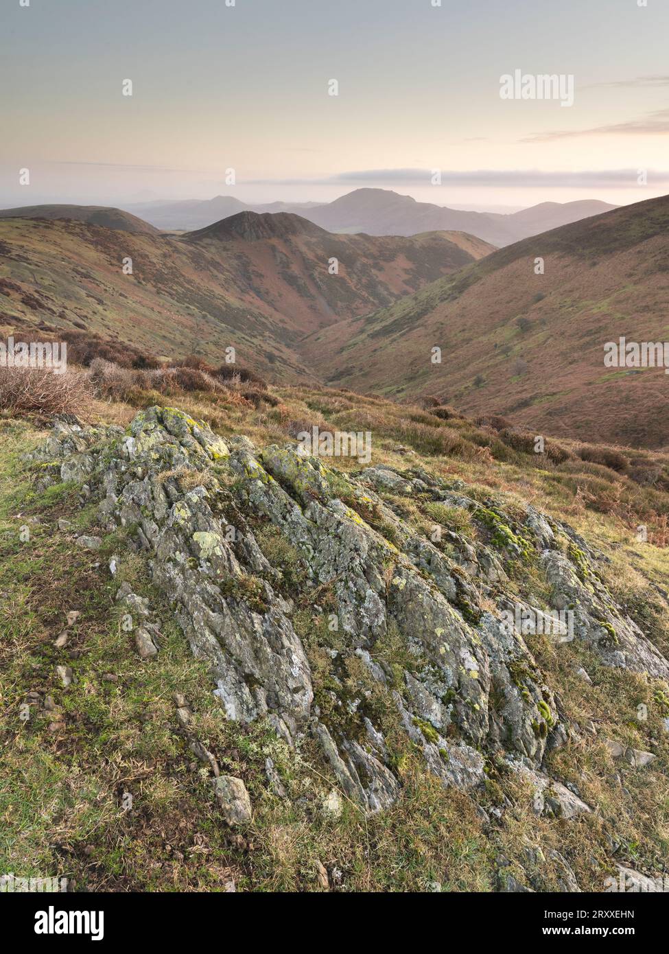 Interlocking spurs in shropshire hi-res stock photography and images ...