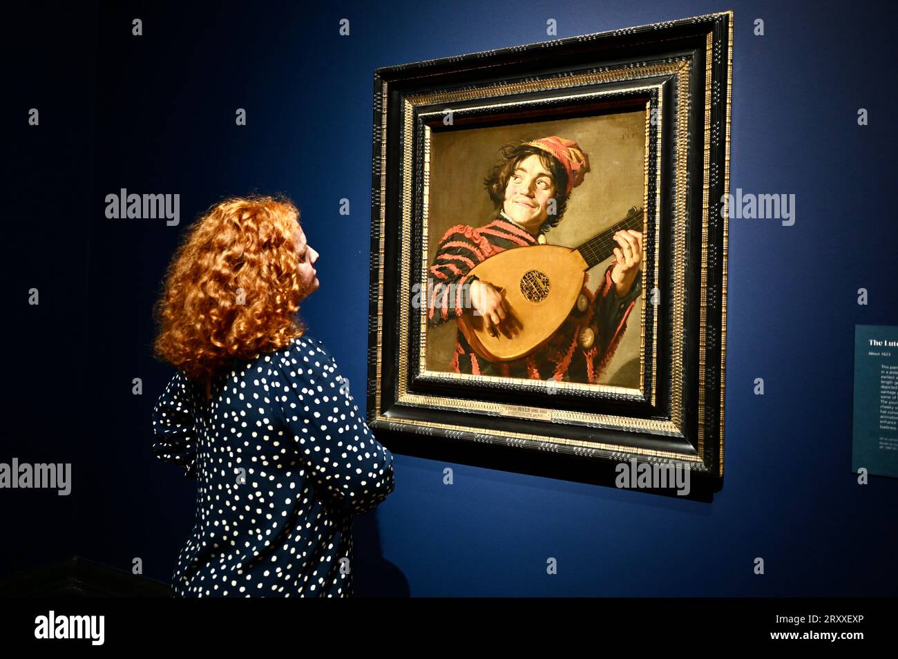 London, UK. "The Lute Player 1623" Press Preview of Frans Hals at the ...