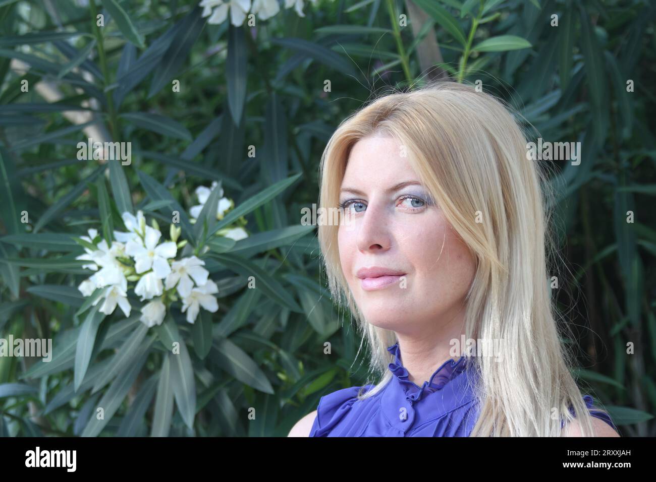 Photo of a beautiful Russian lady outdoors Stock Photo - Alamy