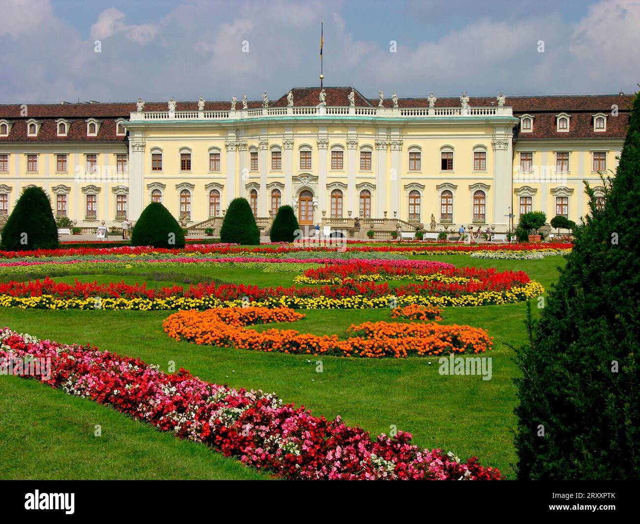 Ludwigsburg Palace flourishing Baroque Stock Photo - Alamy
