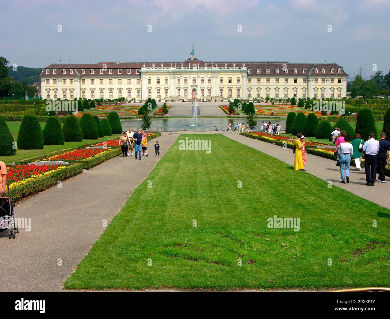 Ludwigsburg Palace flourishing Baroque Stock Photo - Alamy