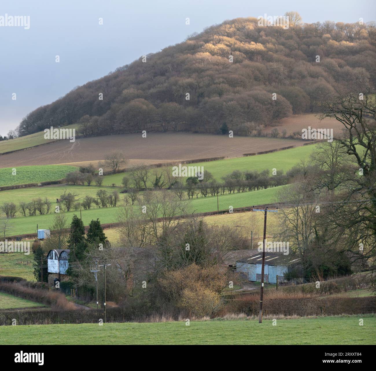 The shropshire way craven arms hi-res stock photography and images - Alamy