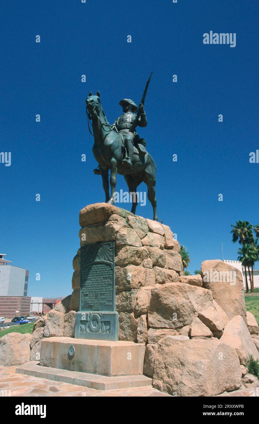 Equestrian Monument, Windhoek, Namibia, Monument to the Protection ...