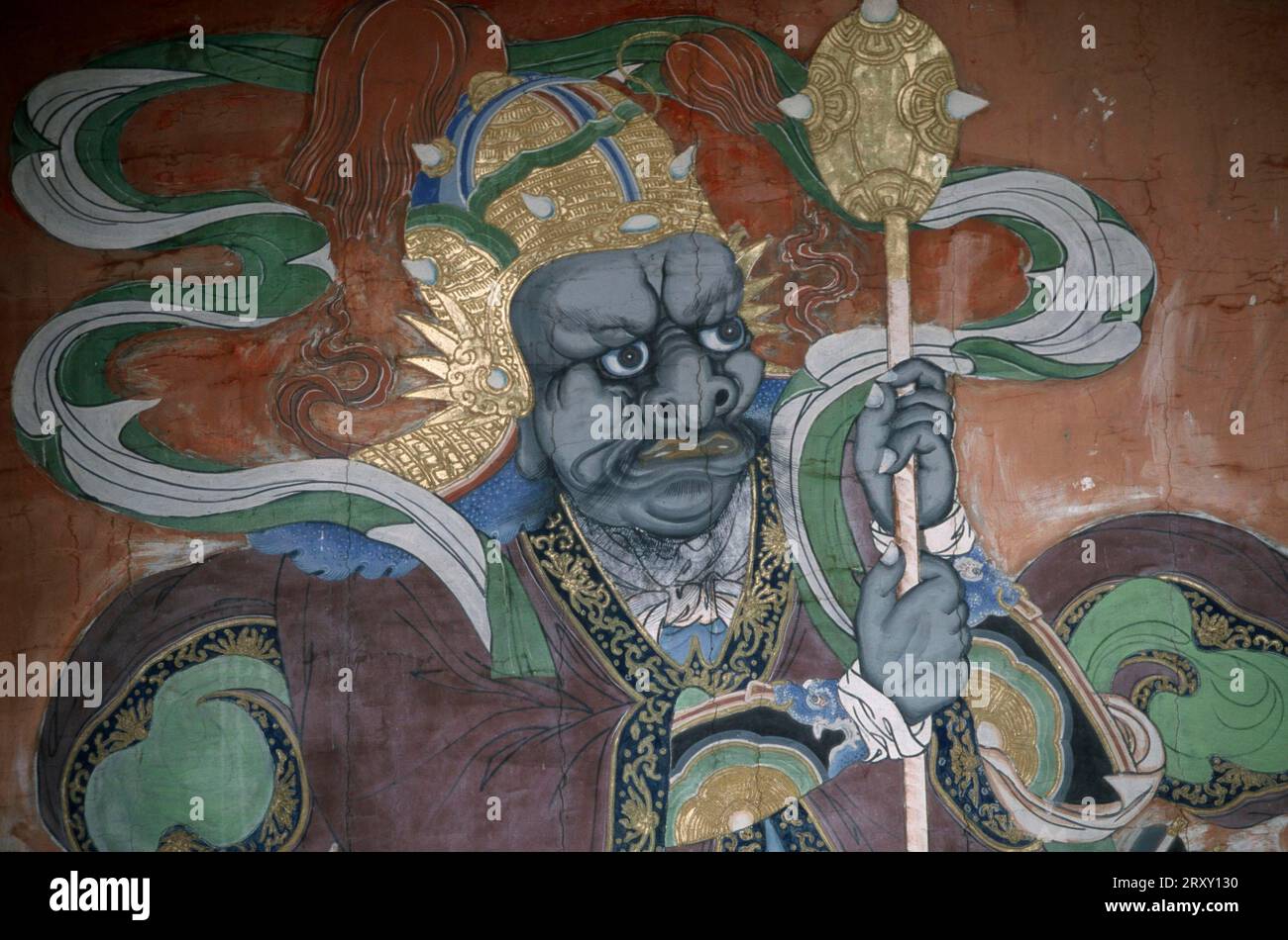 Mongolia buddhist paintings hi-res stock photography and images - Alamy