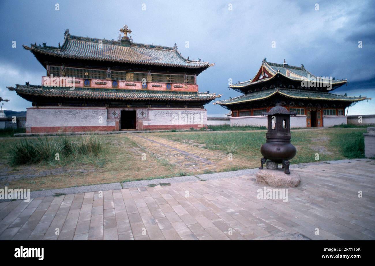 Erdene Zuu Monastery, Karakorum, Mongolia Stock Photo - Alamy