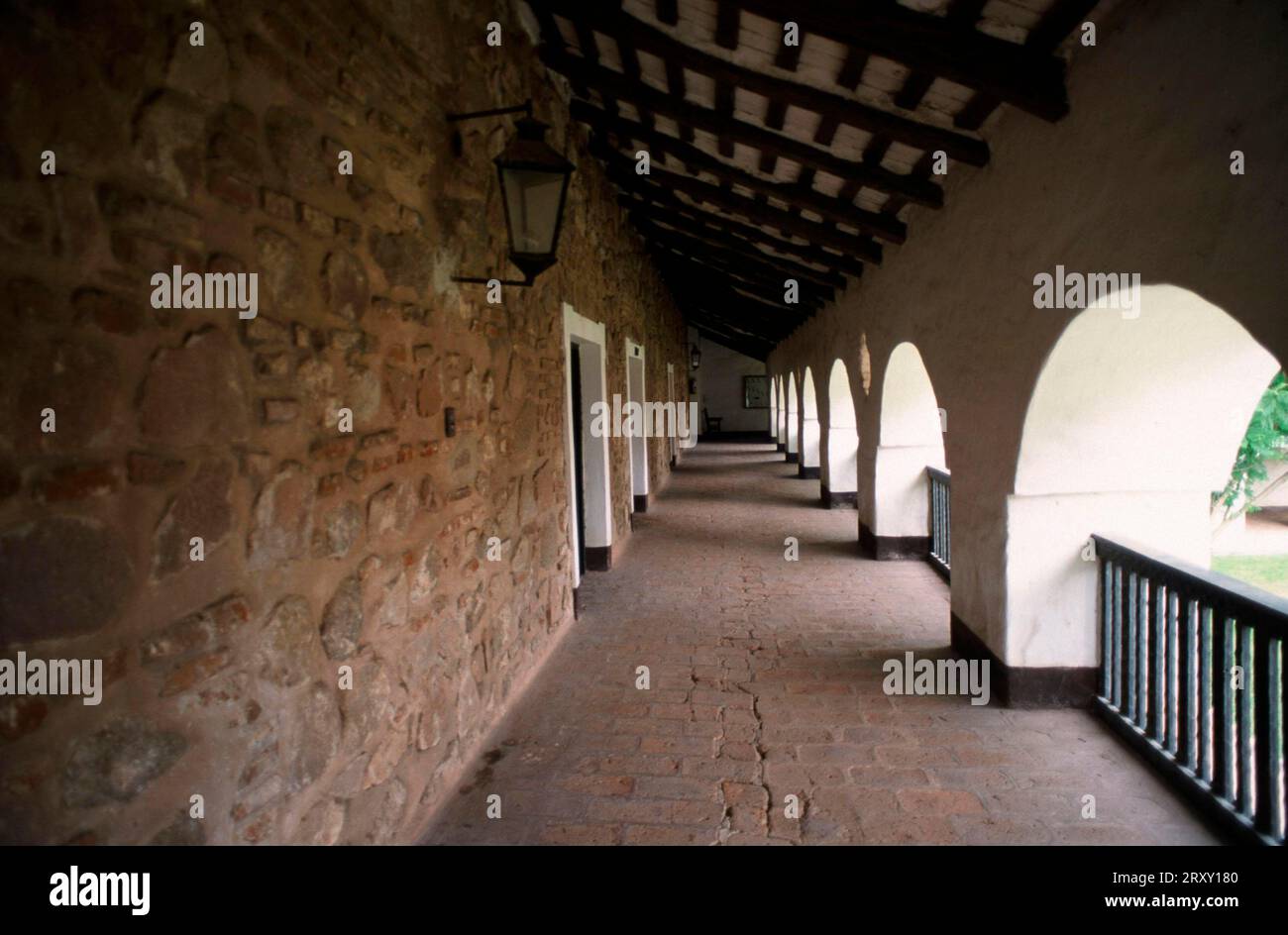 Cloister of the Church of San Isidoro, Jesuit Estate of Jesus Maria ...