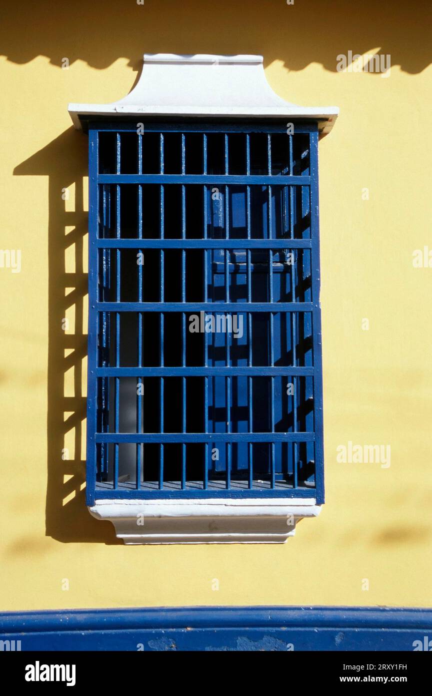 Window of the colonial age, Choroni, Province Aragua, Venezuela, Window ...