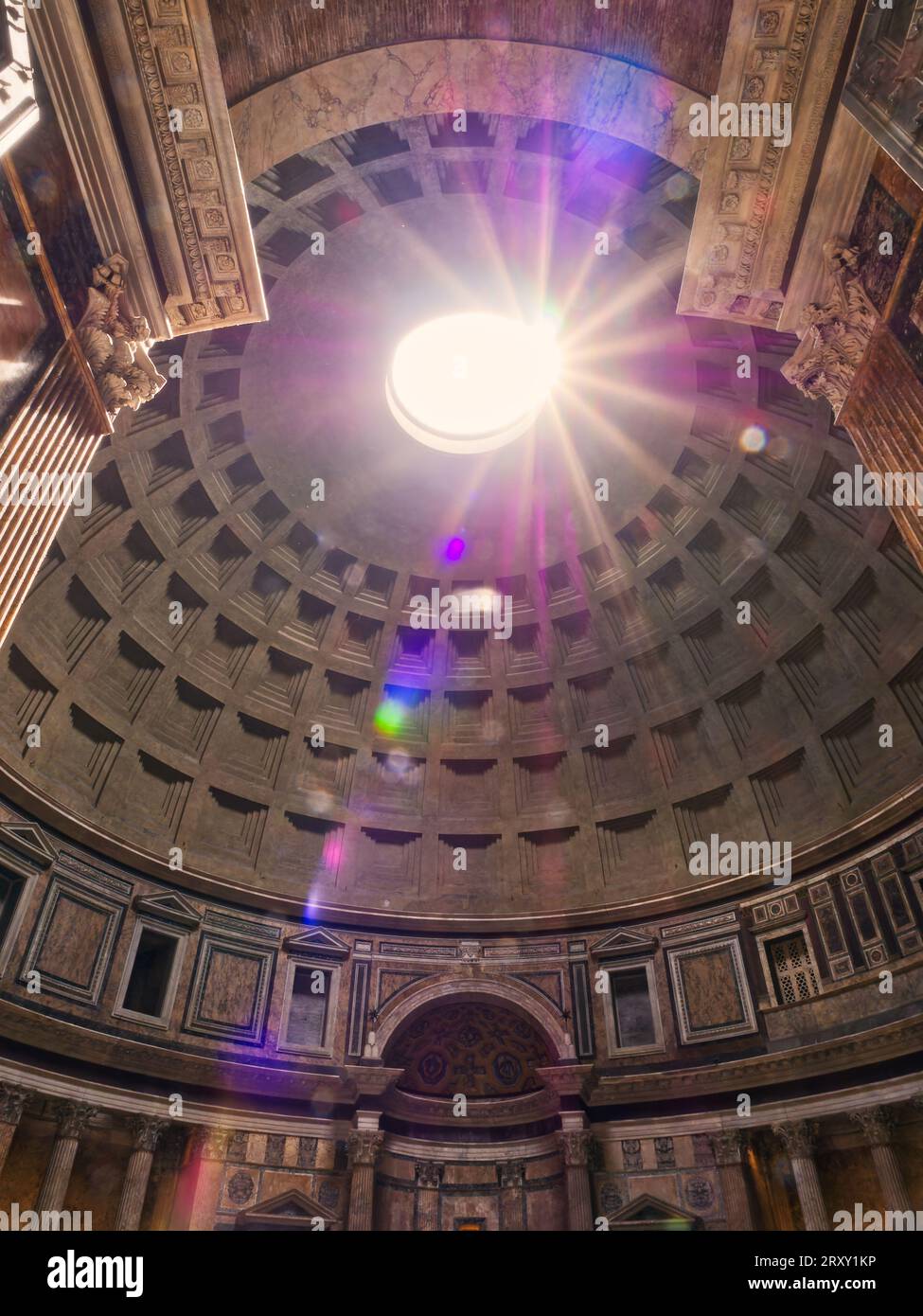 Inside view pantheon historical hi-res stock photography and images - Alamy