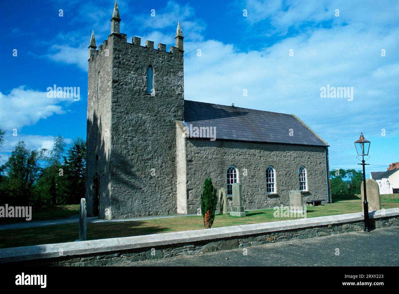 Church in Ulster Folk and Transport Museum, near Belfast, County Down ...