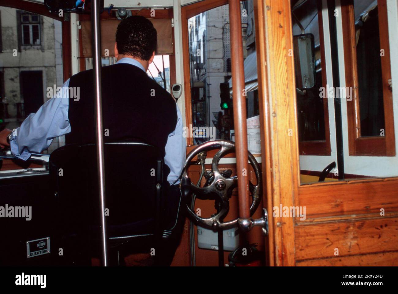 Tram 28 interior lisbon portugal hi-res stock photography and images ...